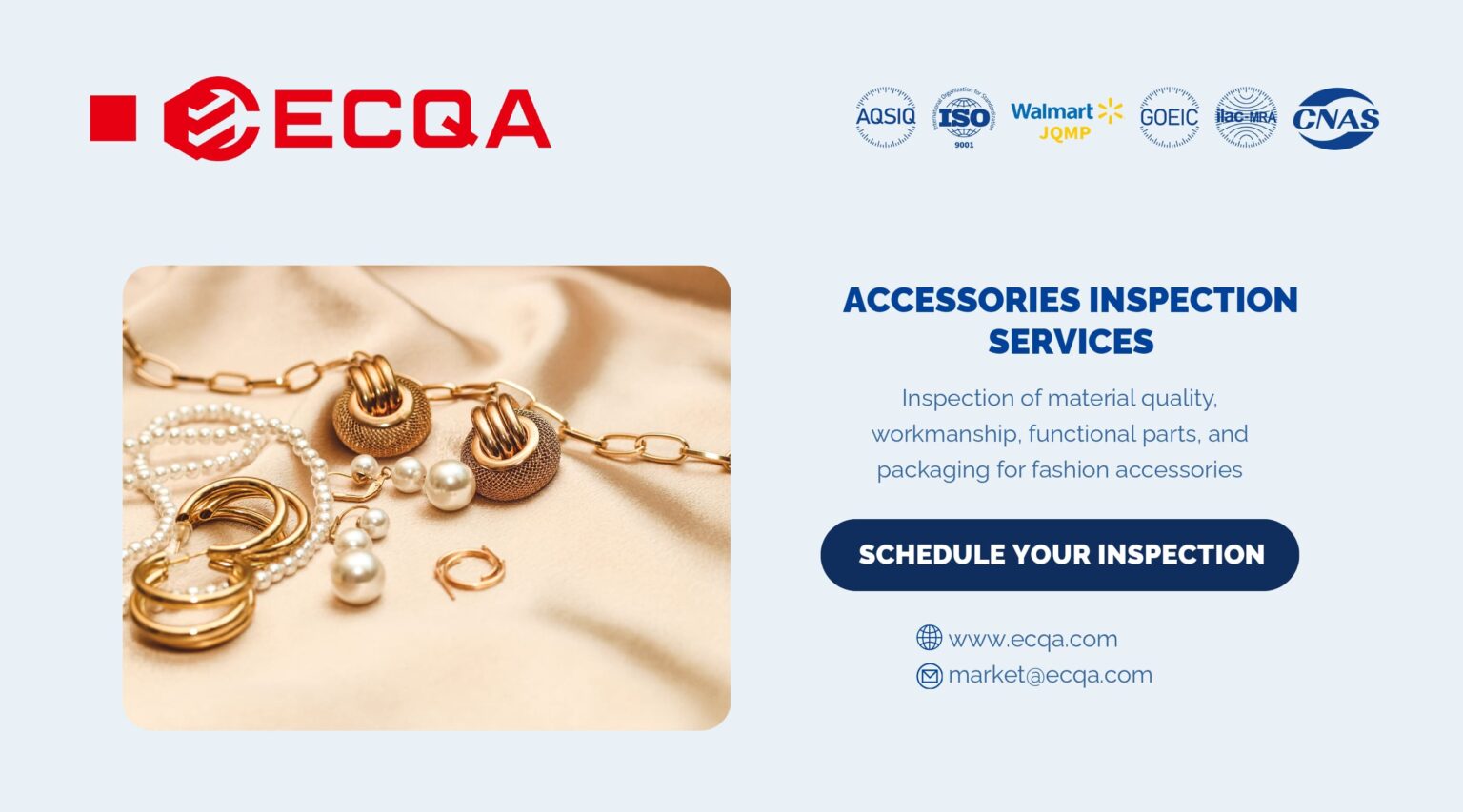 Accessories Inspection Services | ECQA
